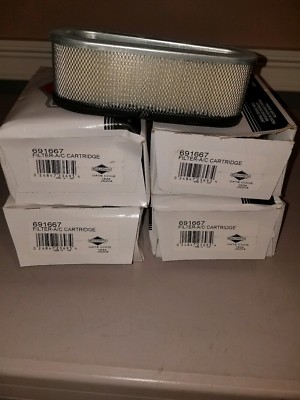 4 OEM Briggs & Stratton Air FIlter 691667 | eBay