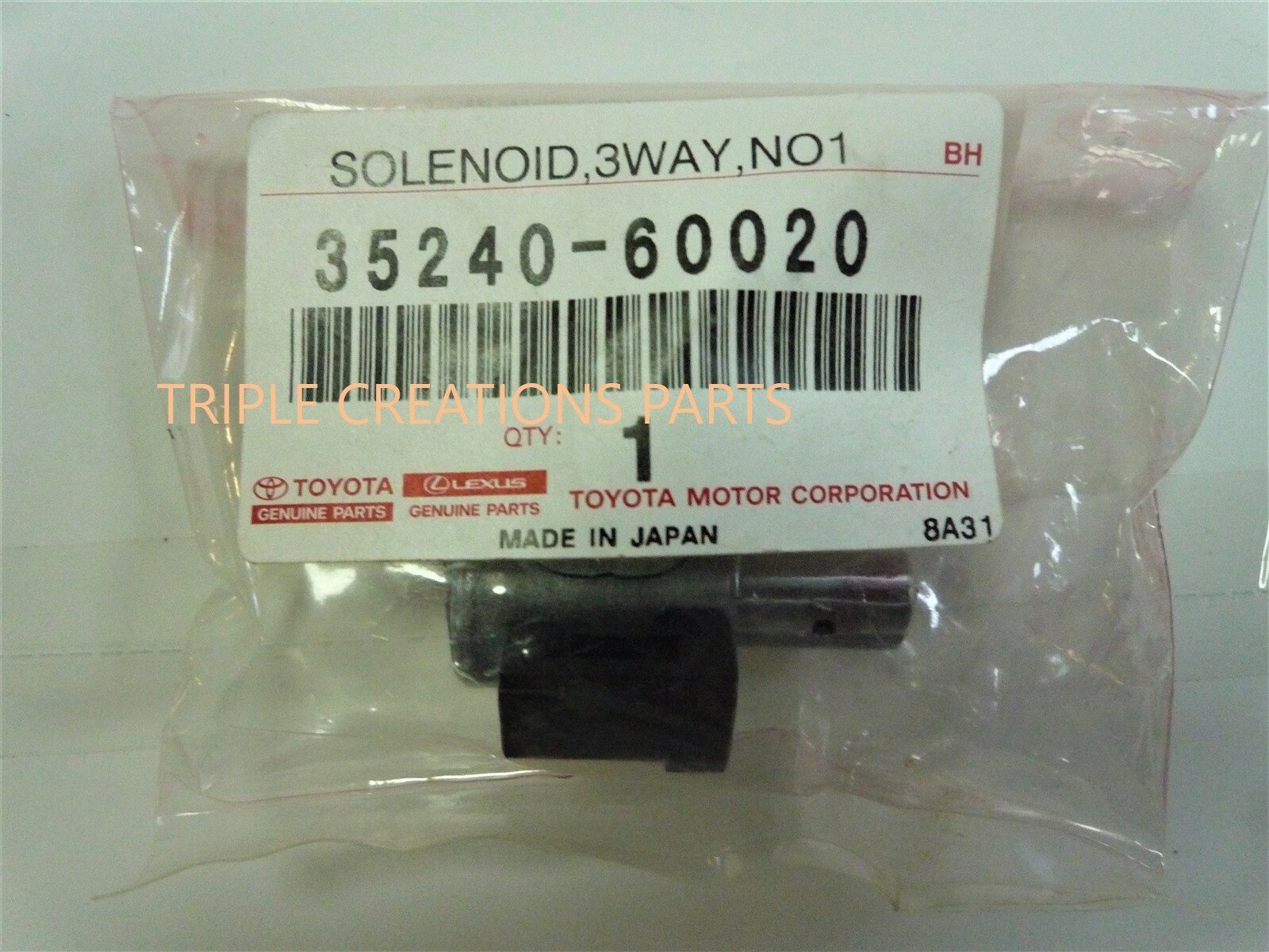 35240-60020 Genuine Toyota Solenoid Assy 3524060020 OEM | eBay
