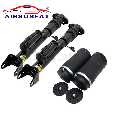 4PCS Rear Air Suspension Strut w/ADS Air Spring For Mercedes R Class ...