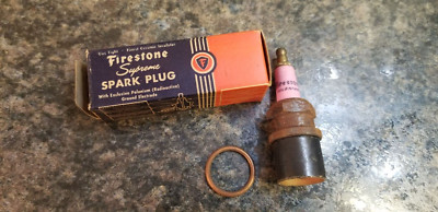 Firestone Supreme Spark Plug S-120-CF (Lot 156) | eBay