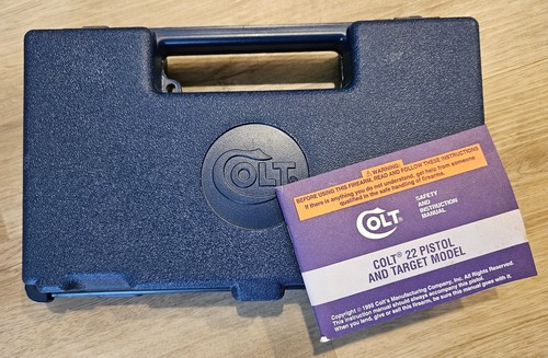 Colt .22 LR Factory Case Box & Manual | eBay