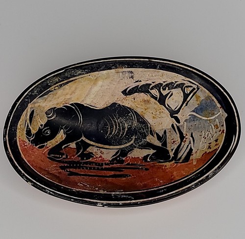 Rhino Safari Carved Etched African Animal Soapstone Bowl Trinket Dish ...