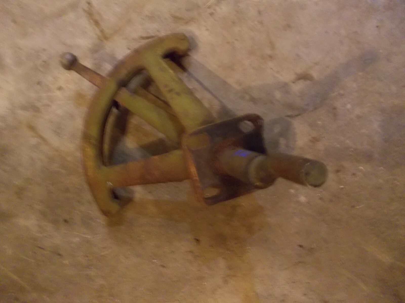 Ford 9N tractor ORIGINAL 3pt hitch control lever arm w/ mounting ...