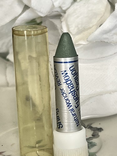 Vintage Revlon Natural Wonder Shiny Eye Shadow Crayon BIG TURQUISE New ...