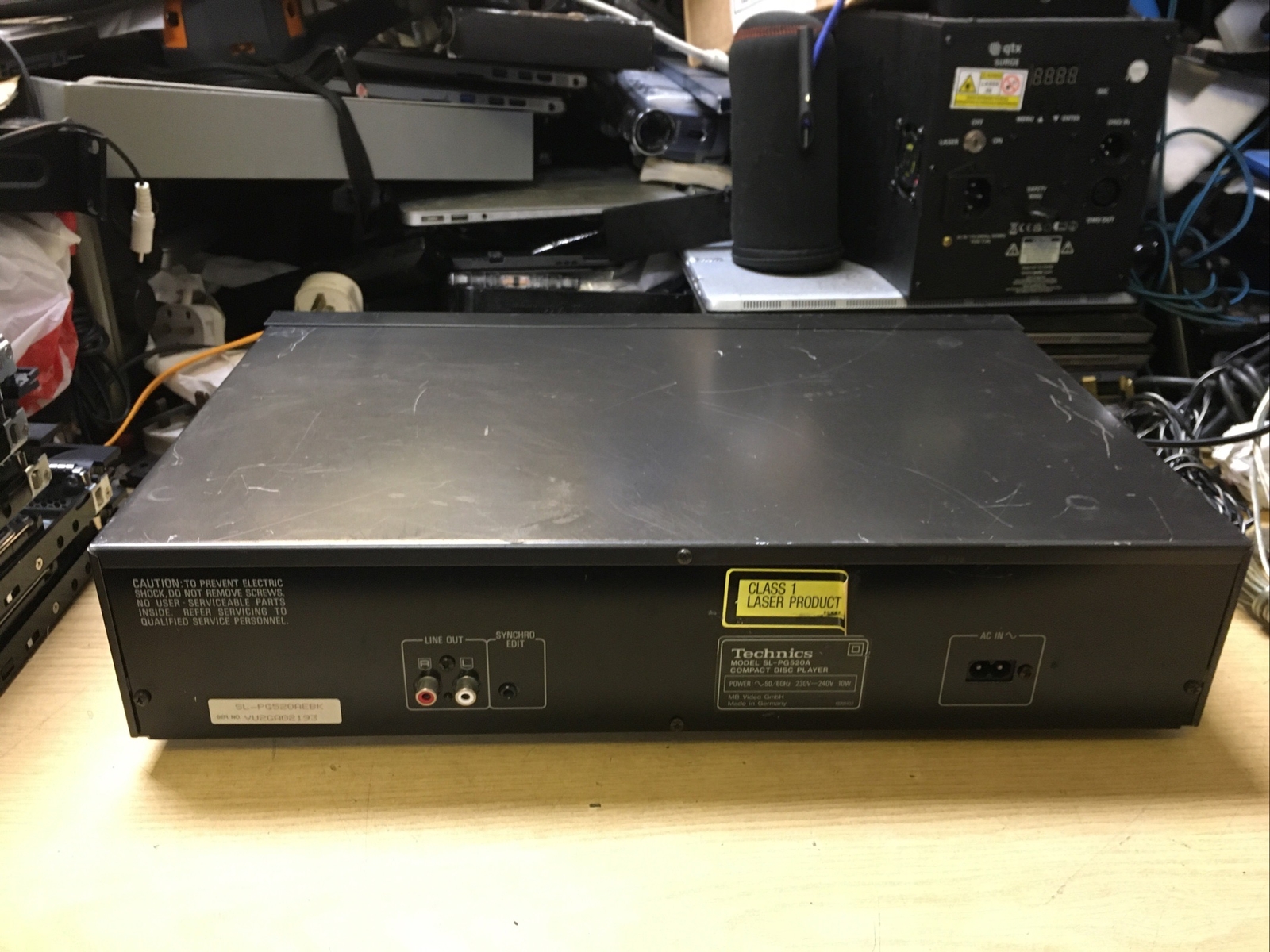 TECHNICS SL-PG520A CD Compact Disc Player | eBay UK