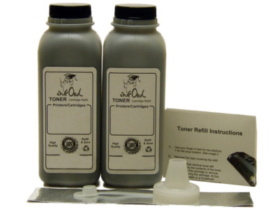2 InkOwl Toner Refill Kit for BROTHER TN-720 TN-750 TN-780 DCP-8110DN ...