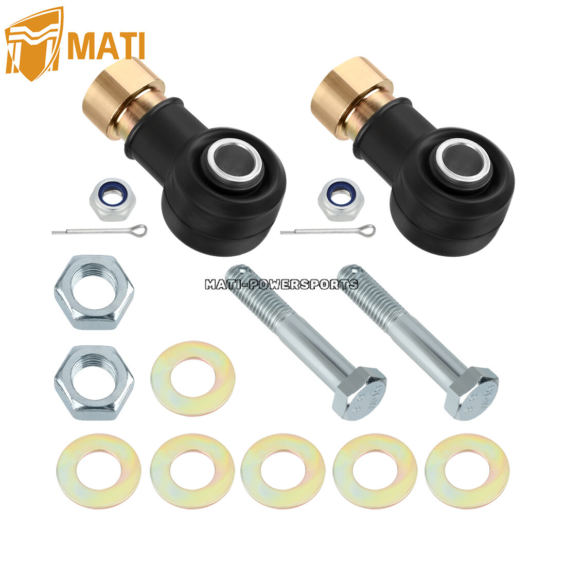 M MATI Tie Rod End Kit for Polaris Ranger Crew 570 700 800 900 1000 XP ...