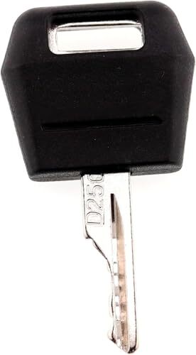 3 Pcs Black Ignition Keys Replacement Key for Case IH Tractor Dozer ...