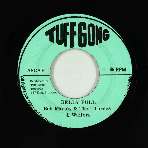 Roots Reggae 45 - Bob Marley & The Wailers - Belly Full - Tuff Gong Jamaica | eBay