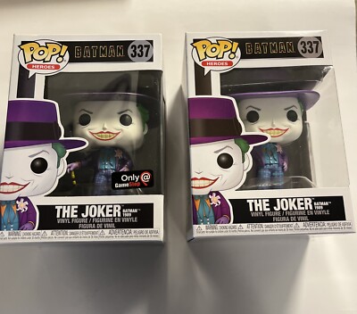Joker w/Hat (Batman 1989) Funko Pop! #337 Lot Of 2 | eBay