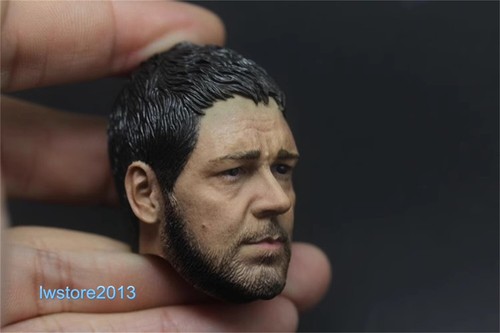 1/6 Head Sculpt Russell Ira Crowe Gladiator For 12" Male Action Figure ...