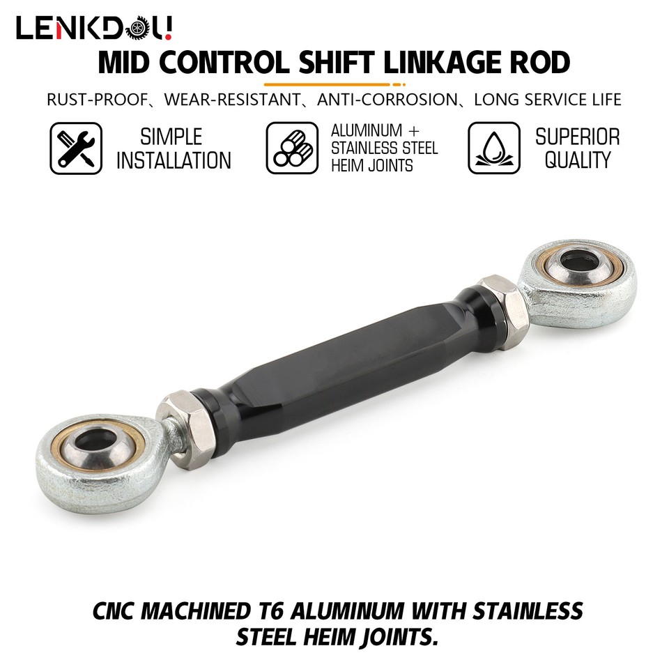 CNC Shift Linkage Mid Controls Shifter Link For Harley Dyna FXD 1984-17 ...