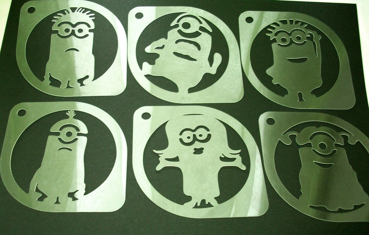 Stencil Minion Logo Otto Minion Cardboard Cutout Official Minions: The