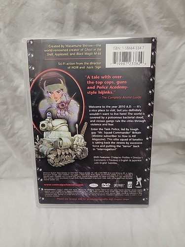 Dominion Tank Police - Act 1-4 (DVD, 2003, Anime 101 Edition) for sale ...