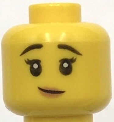 Lego New Yellow Minifigure Head Smirk Piece | eBay