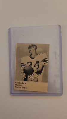 Ron Sellers Florida State University 1968 Football RD Player Panel | eBay