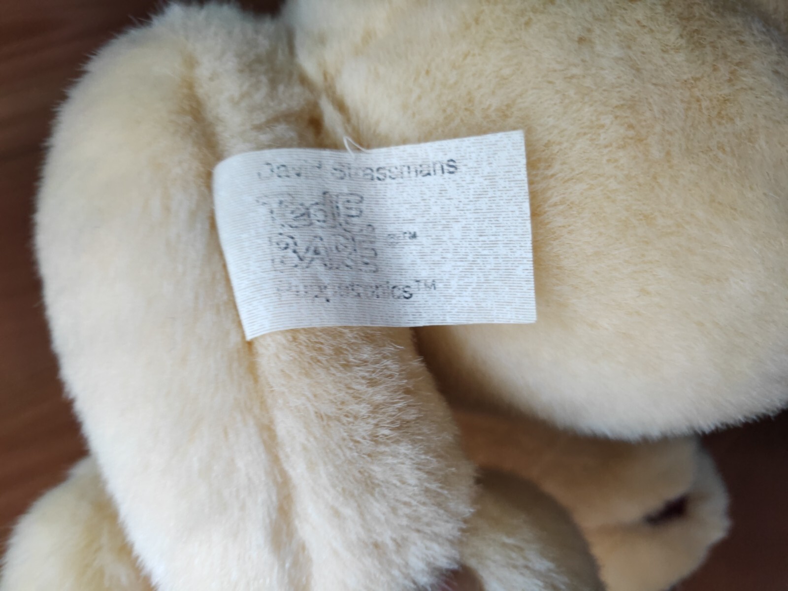 DAVID STRASSMAN TEDE BARE - OFFICIAL TOY TEDDY BEAR PLUSH TOY | eBay ...