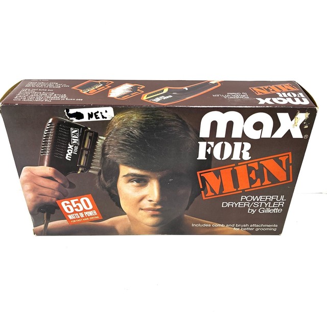 Vintage Supermax by Gillette Blow Dryer Orange 70s for sale online | eBay