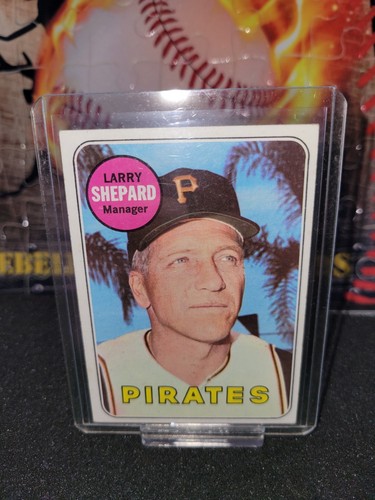 1969 Topps LARRY SHEPARD Pittsburgh Pirates #384 Manager | eBay