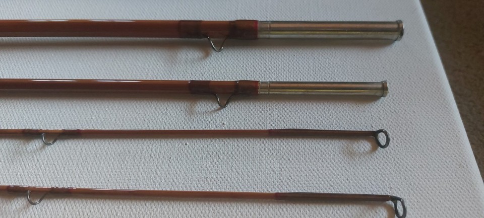 Vintage Jim Payne Made EF Payne Rod Co bamboo rod model #208 Circa 1925 ...