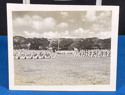 US Military Marching Clark Field Parade Grounds Philippines 1947 ...