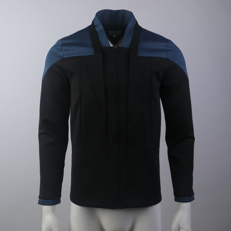 For Picard 3 Commodore La Forge Geordi Gold Uniform Starfleet Red Blue ...