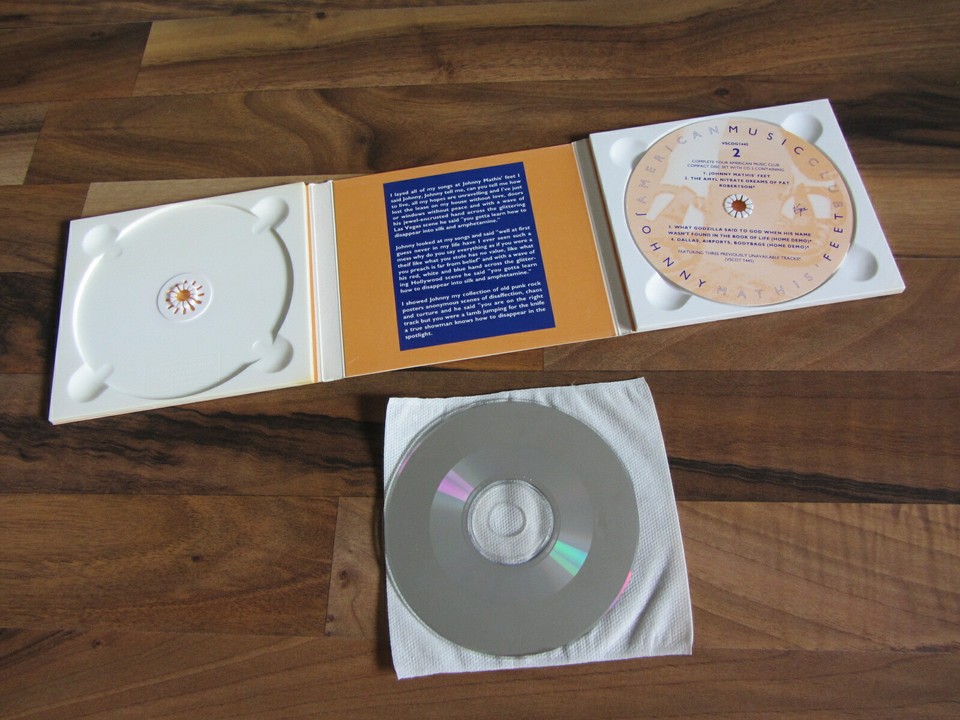 AMERICAN MUSIC CLUB Johnny Mathis Feet OOP 1993 EURO CD single demo ...