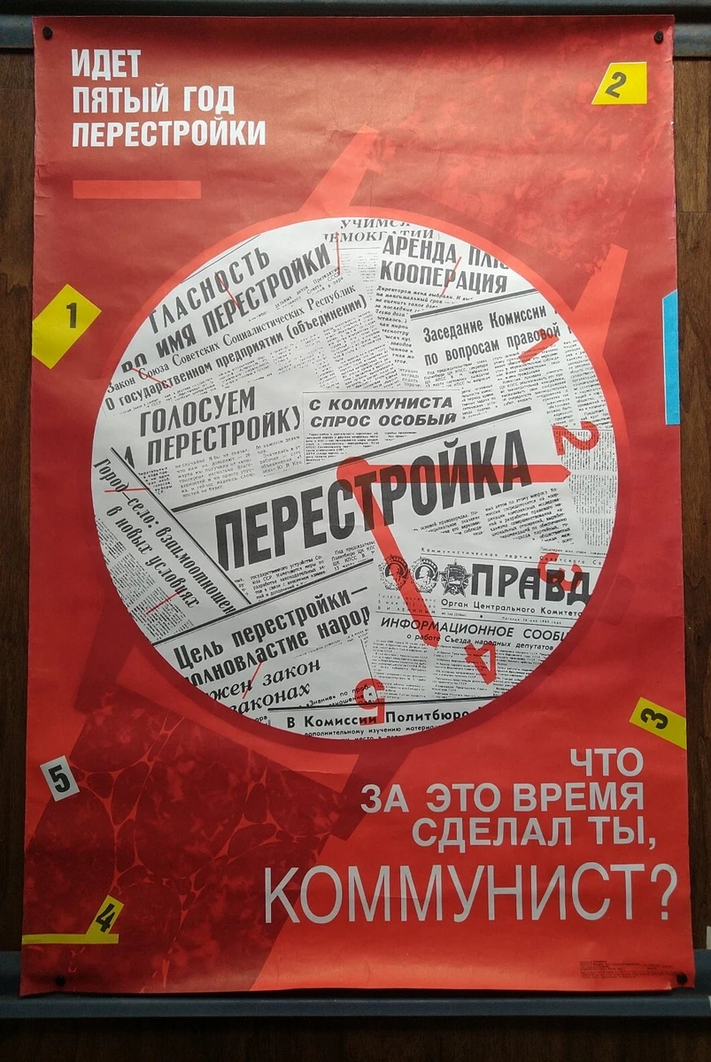 Perestroika Poster