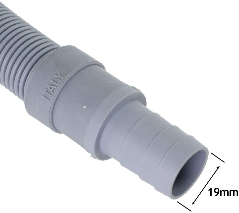 Hose Extension Washing Machine Long Cold 3.5m Fill Water & Drain Pipe ...