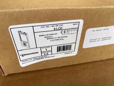 EST Edwards 4-LCD fire alarm (NEW) | eBay