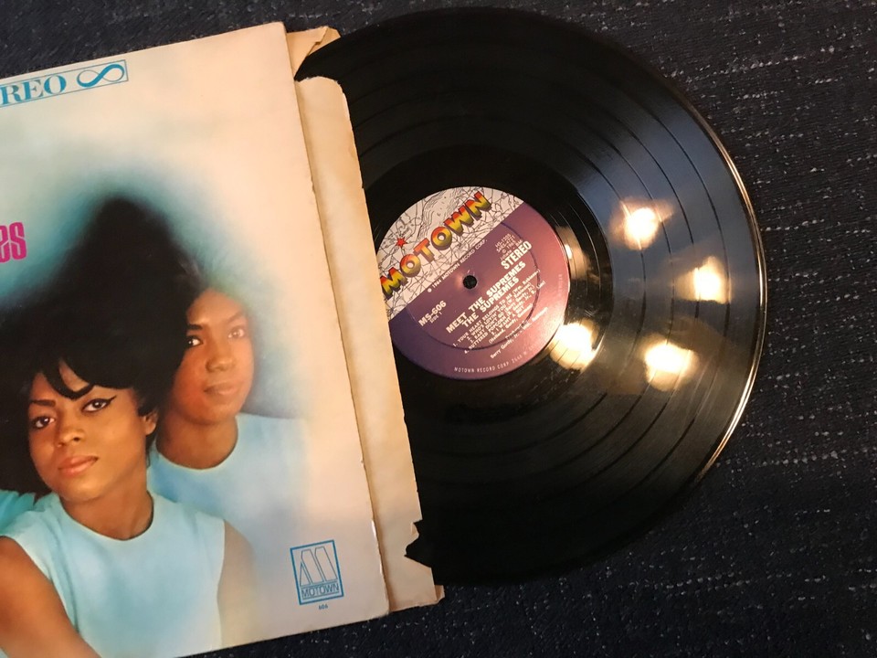 The Supremes Meet the Supremes LP Motown 1965 STEREO soul Diana Ross ...
