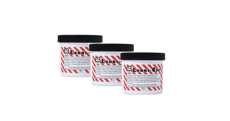 Lubricut 3-Pack Beeswax Cutting Oil Paste, 10oz x3 Tub for Drilling ...