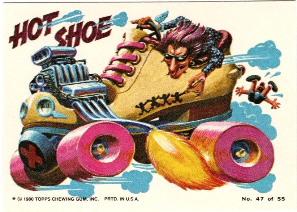 1980 Topps Weird Wheels "COMPLETE YOUR SET" -PICK-A-SINGLE- Sticker ...