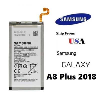 Samsung Galaxy A8 Plus A730 2018 EB-BA730ABE 3500mAh 3.85V Battery ...