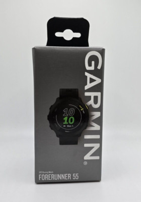 Garmin Forerunner 55 GPS Watch - Black - Open Box 753759279608| eBay