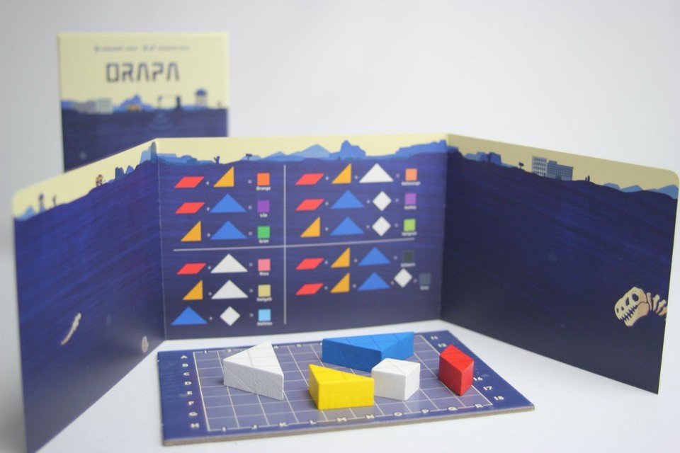 Orapa Nice Game Familienspiel Brettspiel Legespiel Strategiespiel ...