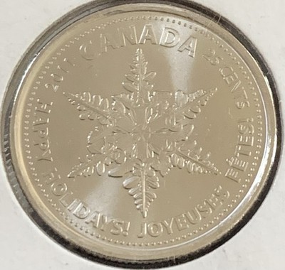 Canada 2011 25-cent Holiday Snowflake Mint Condition Quarter | eBay