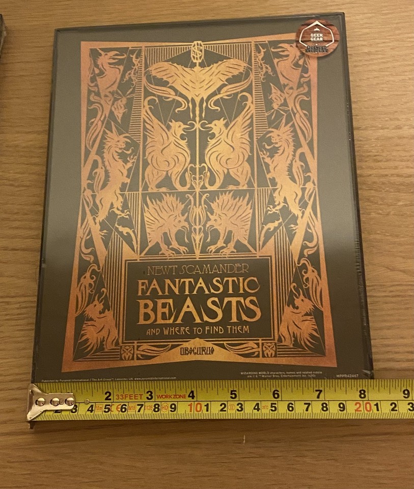 Geek Gear Newt Scamander Fantastic Beasts Framed Print Poster Licenced ...