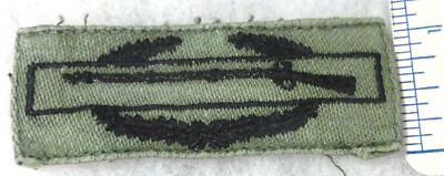 Combat Infantry Badge Cloth Patch -- CIB -- Original Subdued -- Vietnam ...
