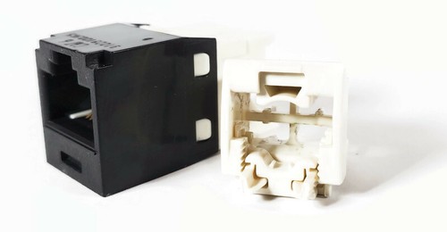 Panduit CJ688TGBL Mini-Com® TX6™ PLUS TG Style UTP Jack Module, Black ...