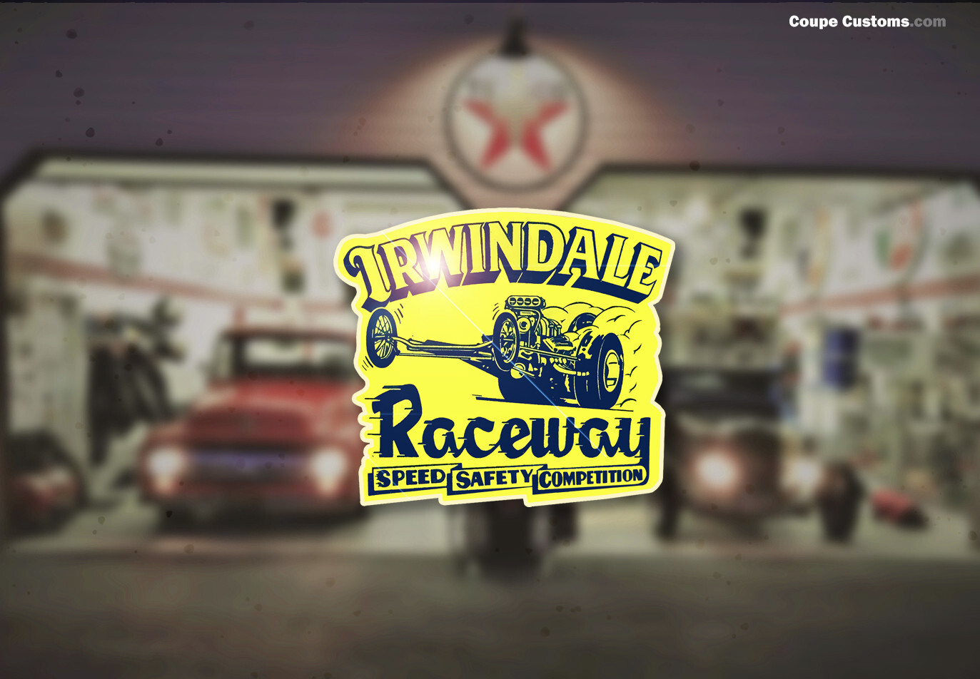 1960s Irwindale Raceway Water Slide Decal Rat Drag Racing Hot Rod ...