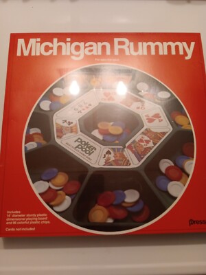 Michigan Rummy Classic Board Game Cards Playing Night Party Tripoly Fun ...