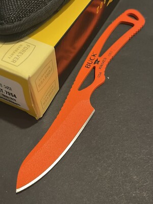 Buck 135 Caper Orange-FULLY CERAKOTED-DISCONTINUED - Brand New w/ Box ...