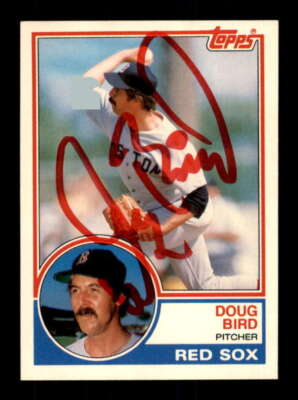 1983 Topps Traded #12 Doug Bird AUTOGRAPHED!!! Red Sox 235994 | eBay
