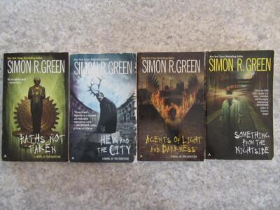 Lot of (4) SIMON R GREEN Fantasy Books NIGHTSIDE SERIES #1-2, 4-5 Hex ...