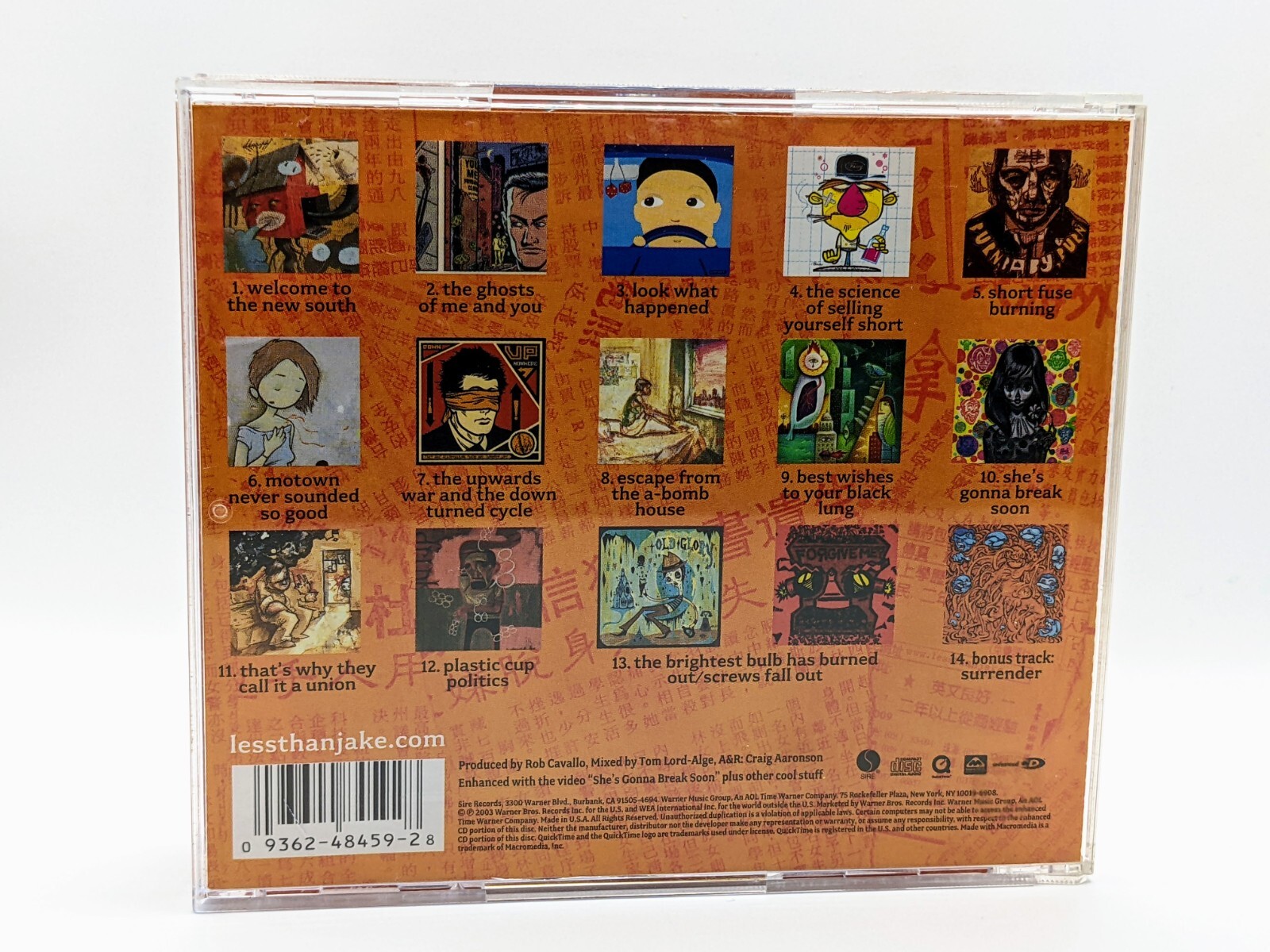 Less Than Jake - Anthem CD Album 2003 93624845928 | eBay Australia