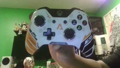 Titan fall controller condition:found in a box looks great not used ...