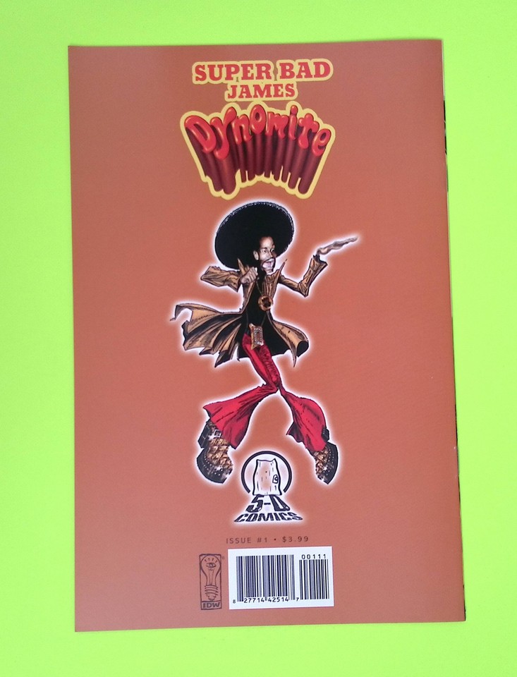 Super Bad James Dynomite #1 2006 IDW Publishing High Grade Comic Book ...