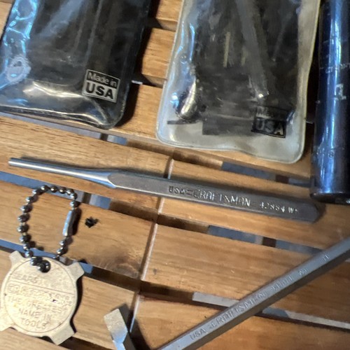 Assorted Craftsman Tools 7 Pieces Punch Socket Screwdriver Hex Keys | eBay