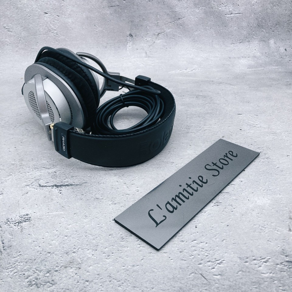 Roland RH-A30 Stereo Wired Monitor Headphones Openair RHA30 Silver ...